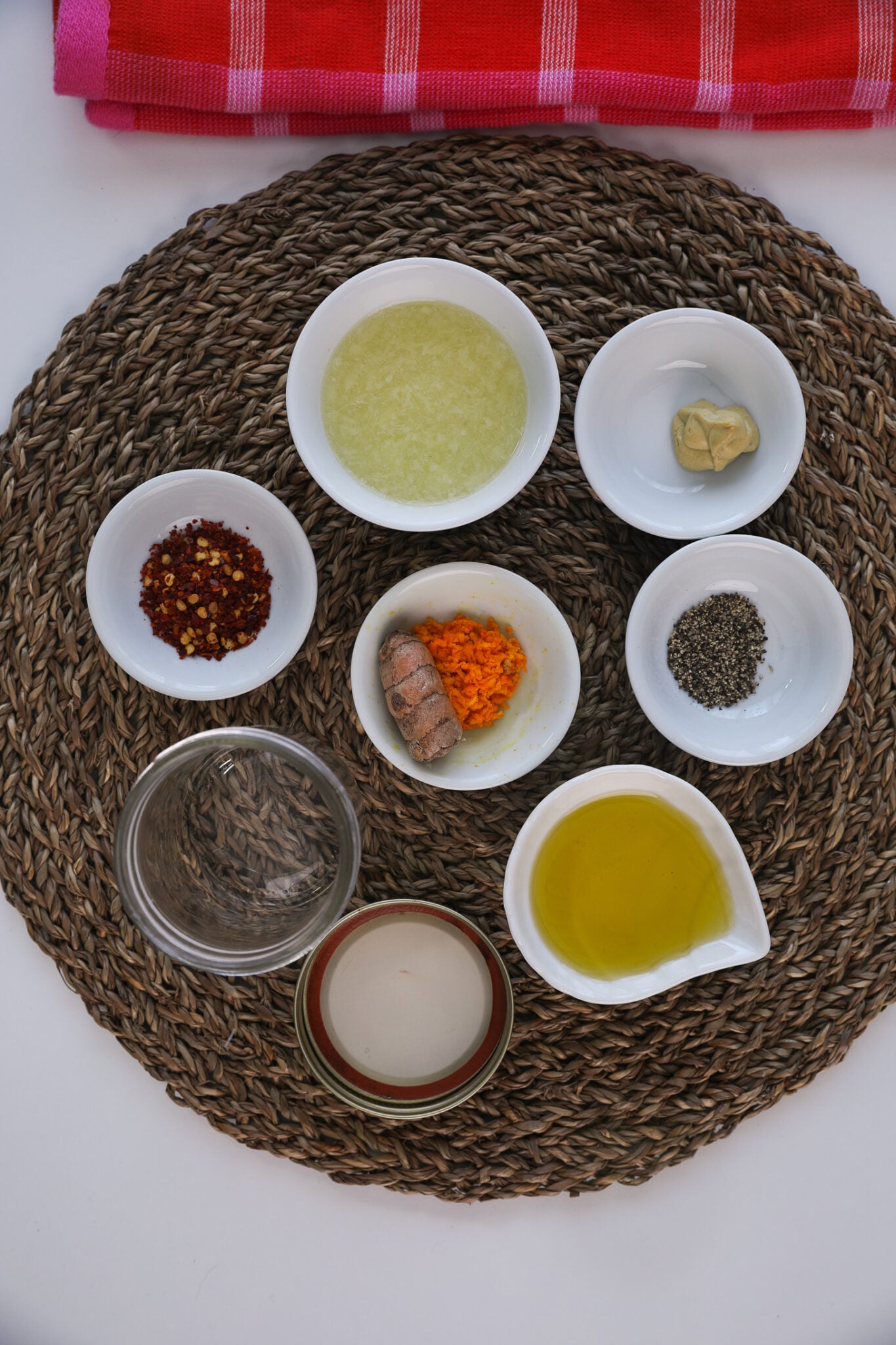 Anti-Inflammatory Salad Dressing With Fresh Turmeric Root
