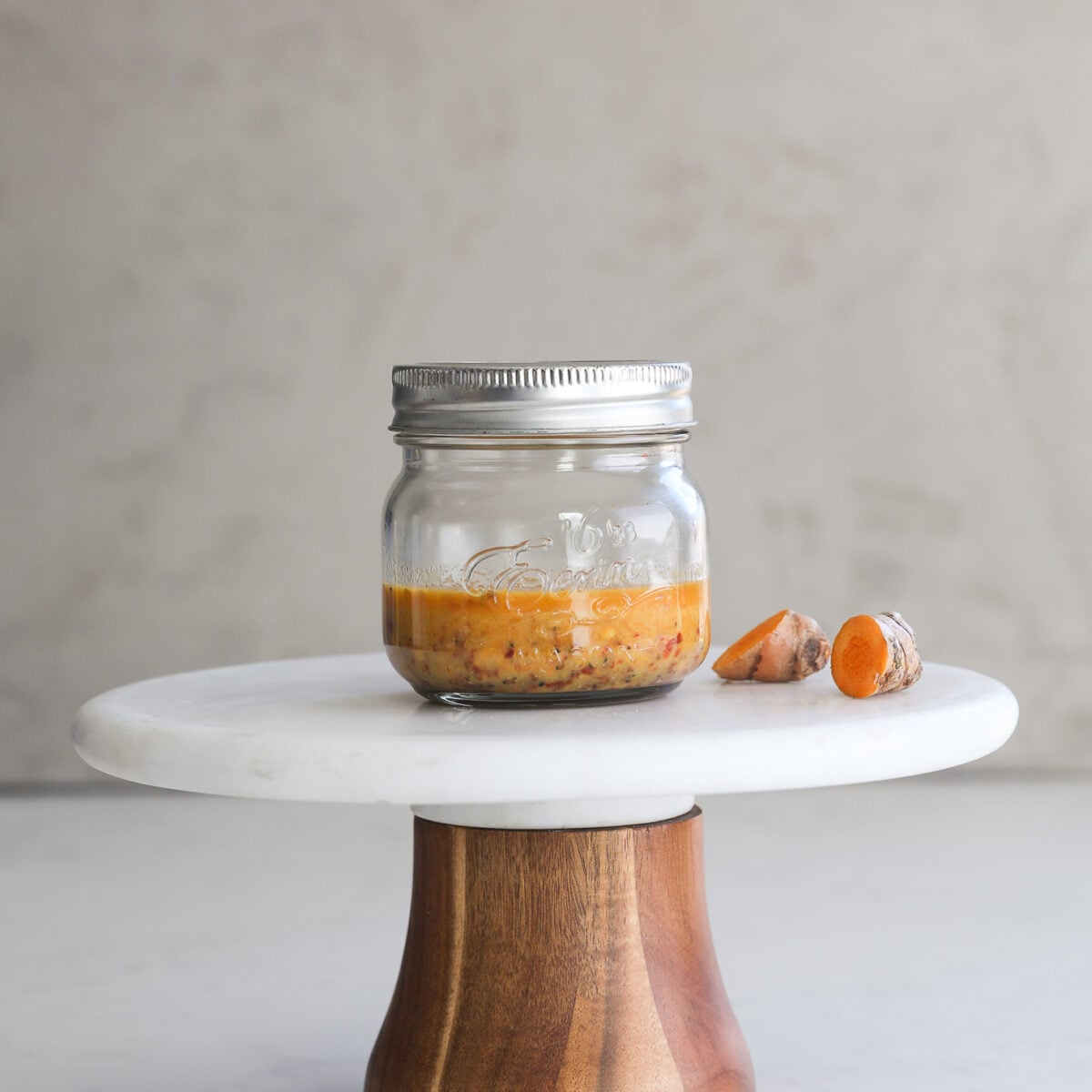 Anti-Inflammatory Salad Dressing With Fresh Turmeric Root